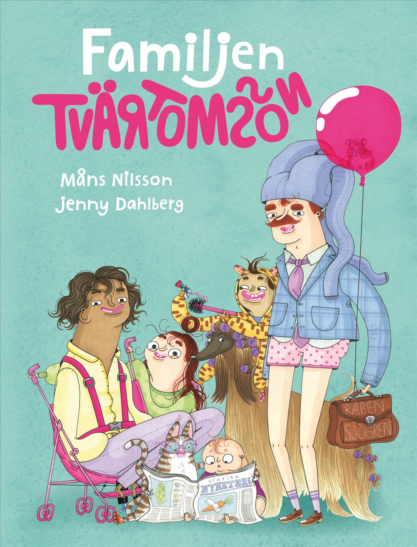 Familjen Tvärtomsson | Måns Nilsson | E-bok