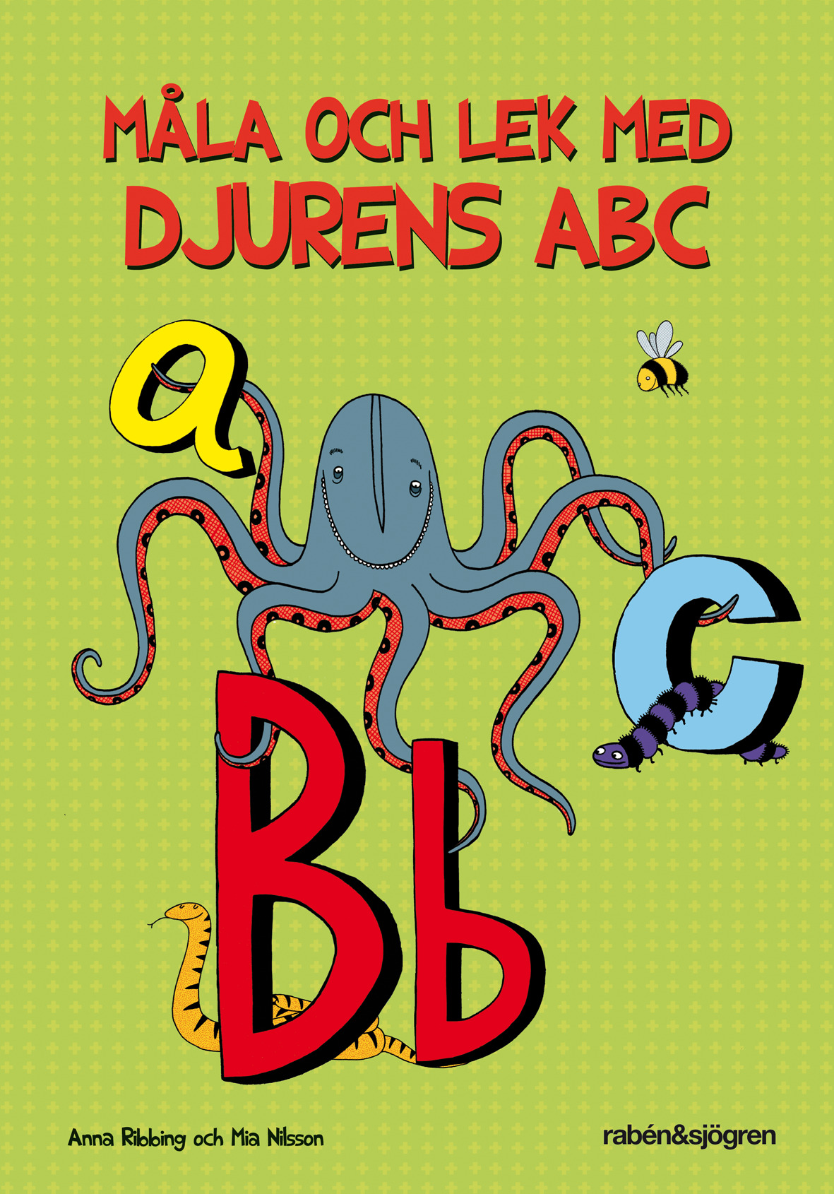 Måla och lek med djurens ABC | Anna Ribbing | Merchandise