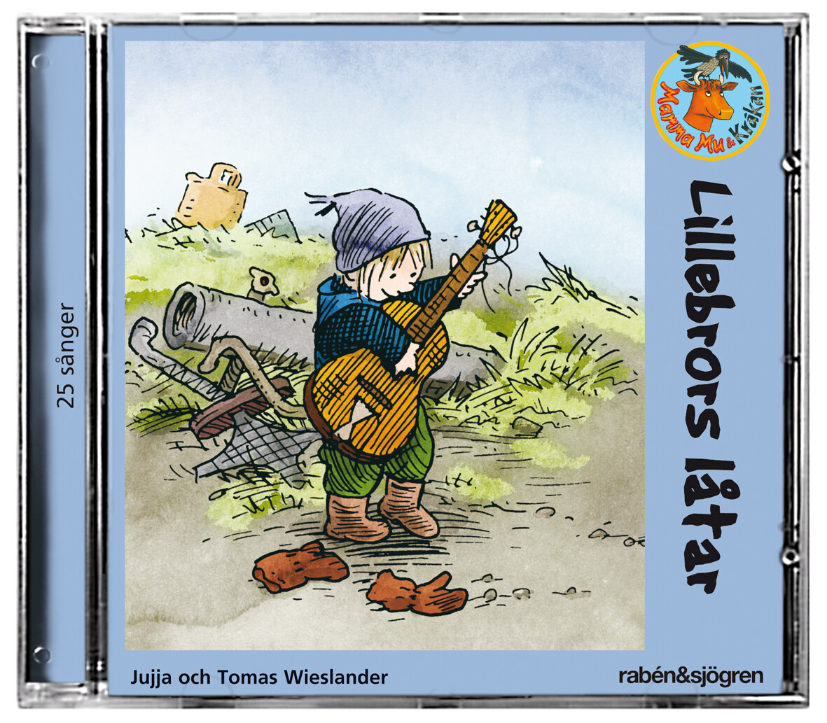 Lillebrors låtar | Jujja Wieslander | CD-Bok