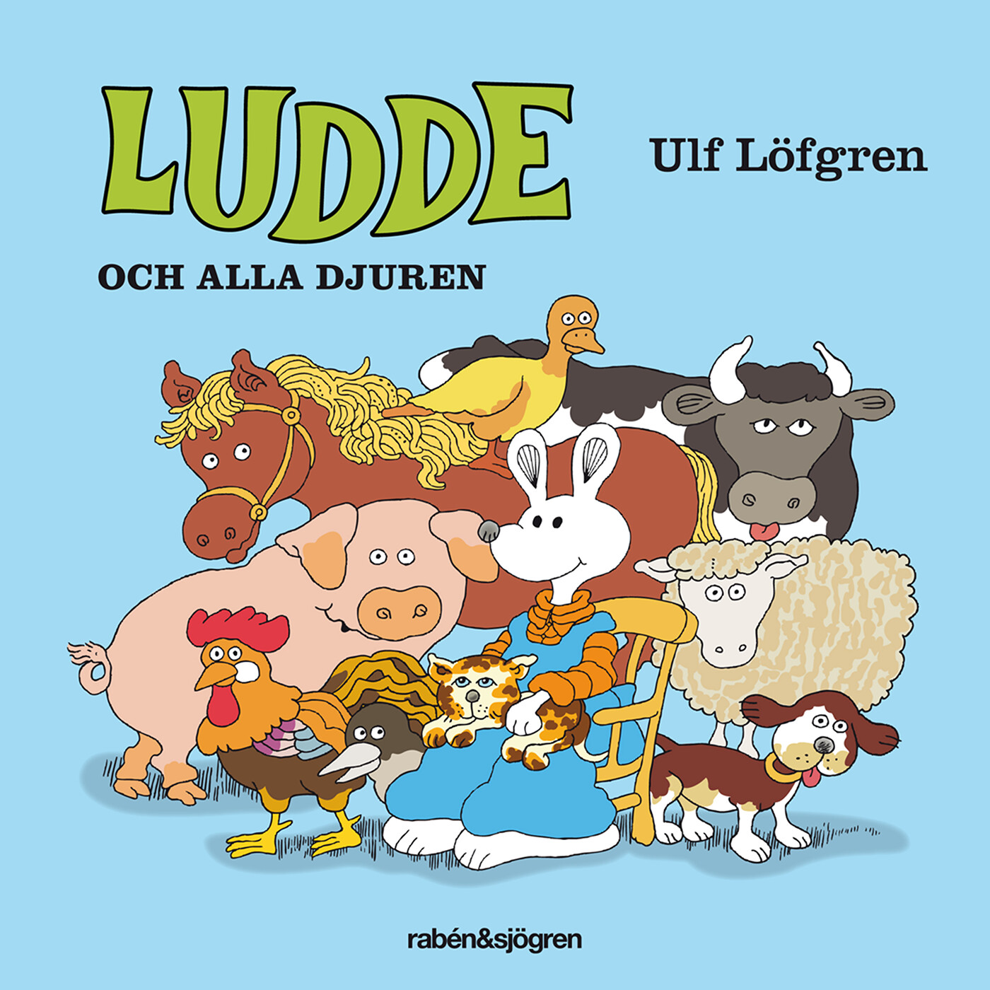 Ludde och alla djuren | Ulf Löfgren | E-bok