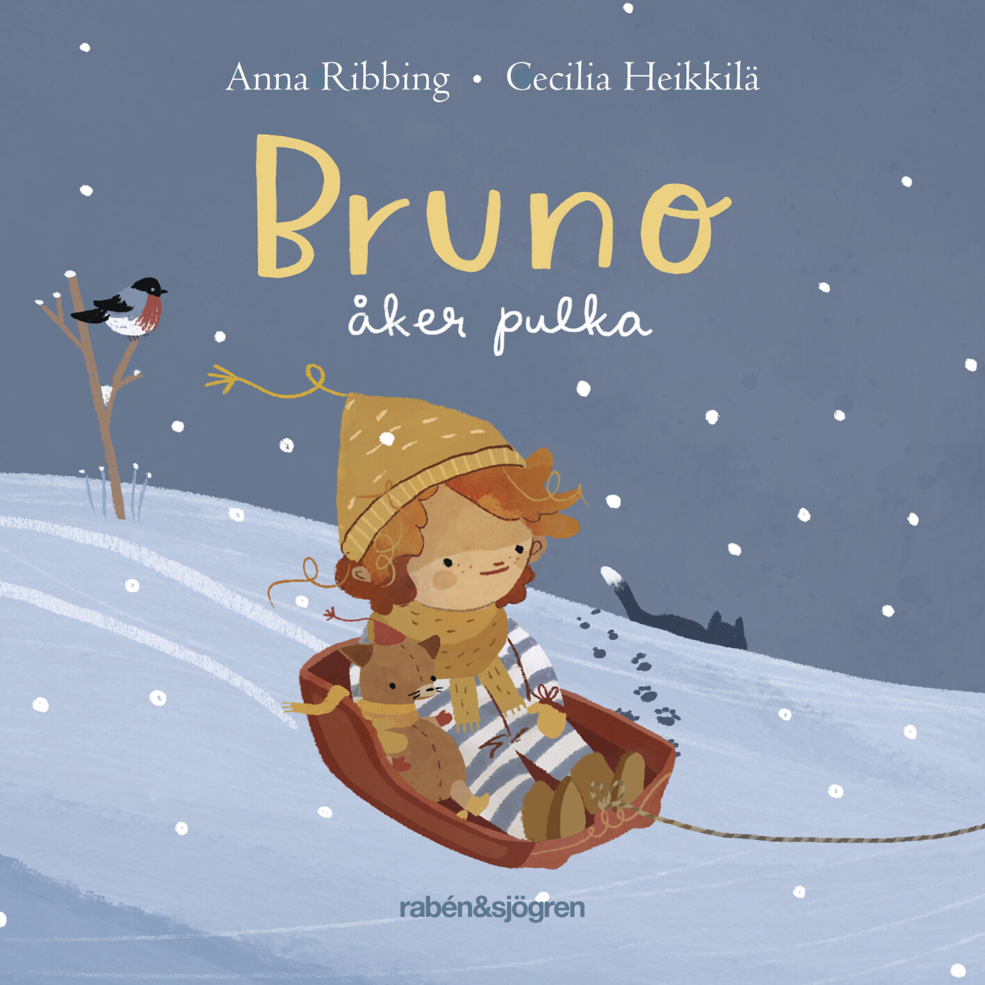 Bruno åker pulka | Anna Ribbing | Bok