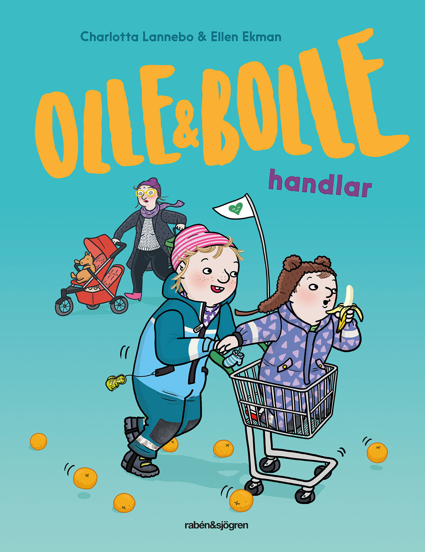 Olle och Bolle handlar | Charlotta Lannebo | E-bok