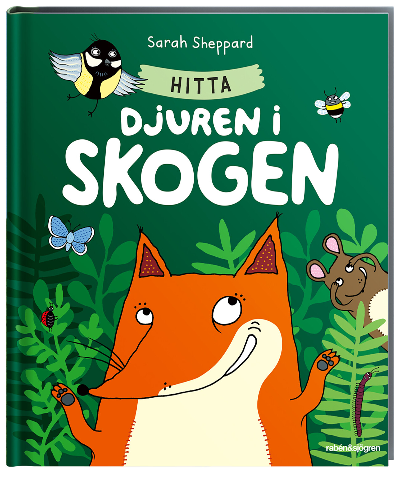 Hitta djuren i skogen | Bok