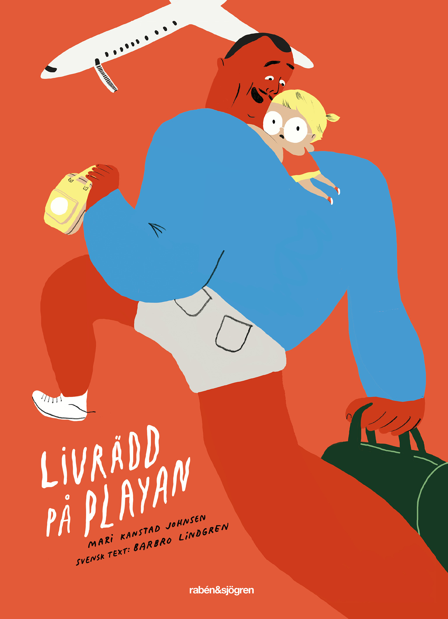 Livrädd på playan | Mari Kanstad Johnsen | Inbunden