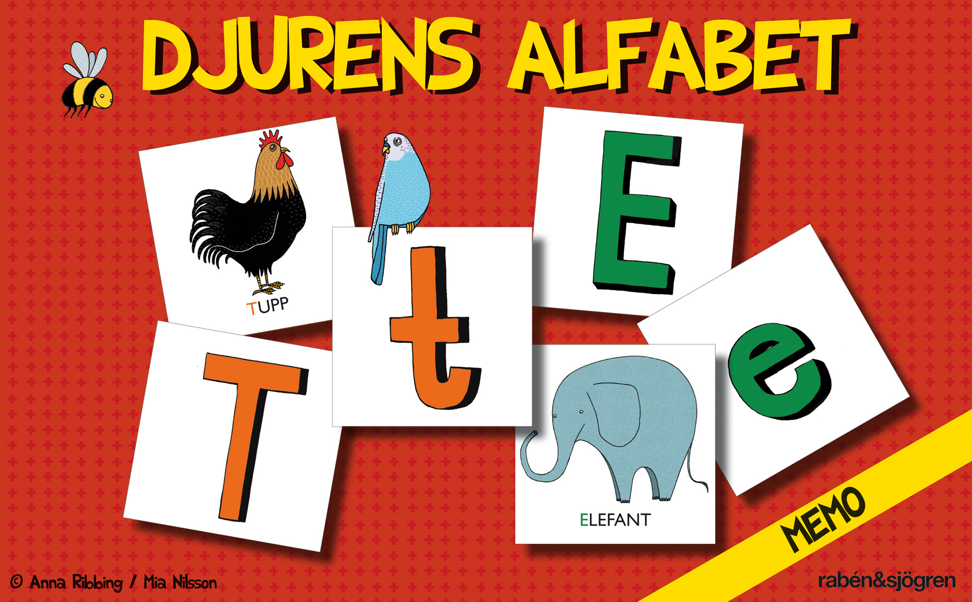 Djurens alfabet - Memo | Anna Ribbing | Merchandise