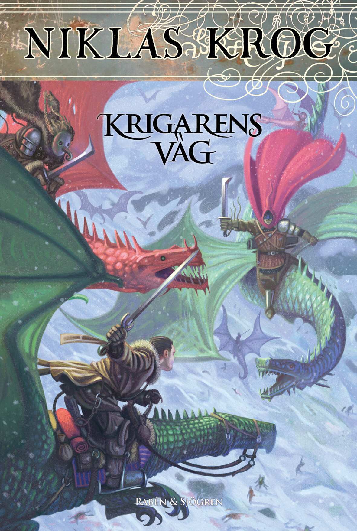Krigarens väg | Niklas Krog | Inbunden