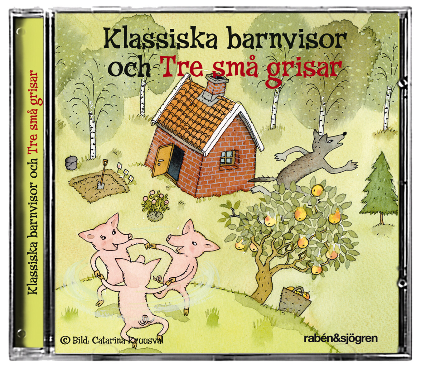 Klassiska barnvisor och Tre små grisar | CD-Bok
