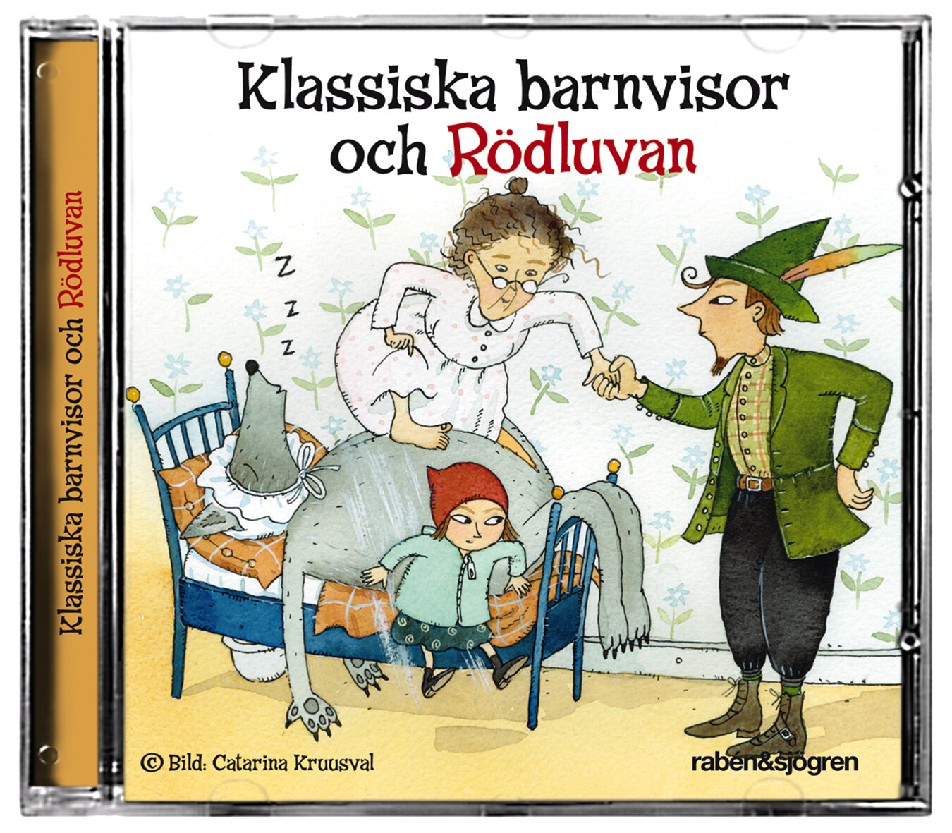 Klassiska barnvisor och Rödluvan | CD-Bok