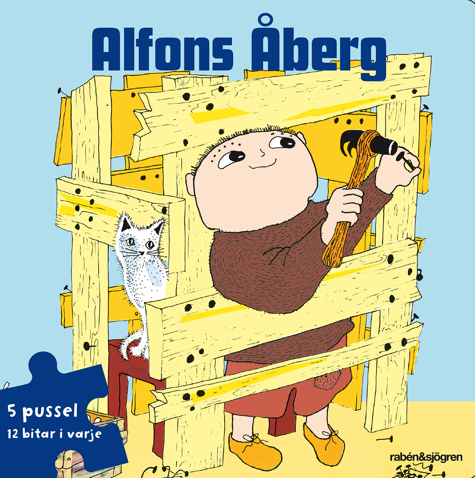 Alfons Åberg Pusselbok | Gunilla Bergström | Spel