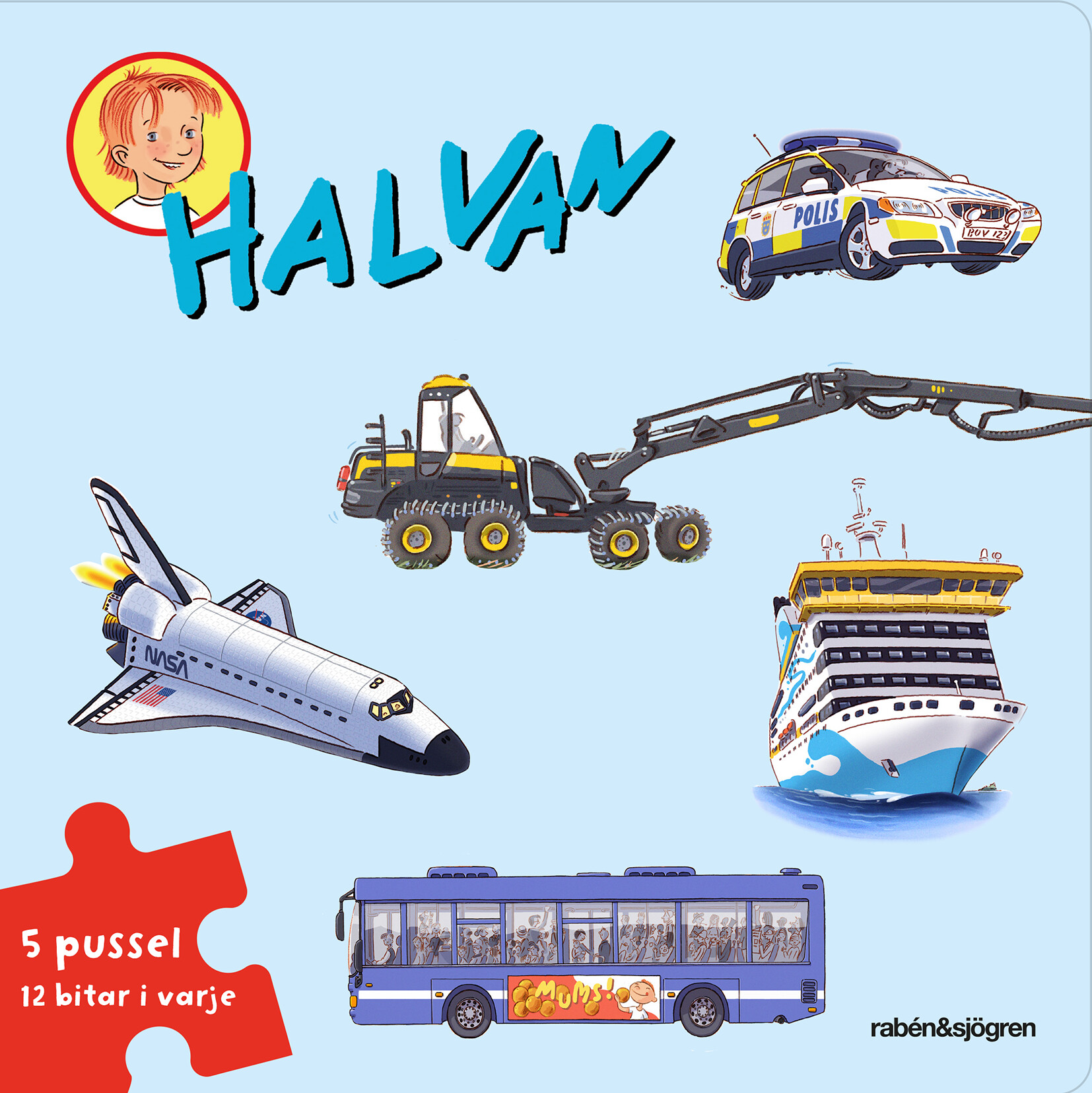 Halvan pusselbok | Arne Norlin | Spel