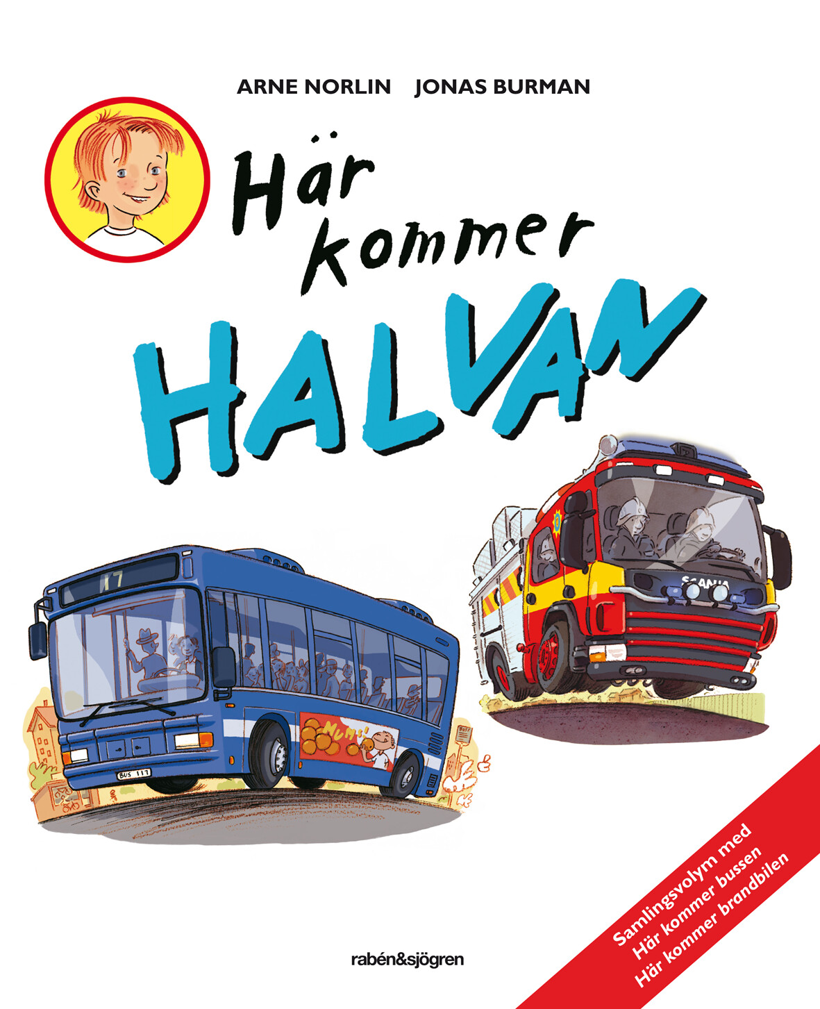 Här kommer Halvan (figurskuren pekbok) | Arne Norlin | E-bok