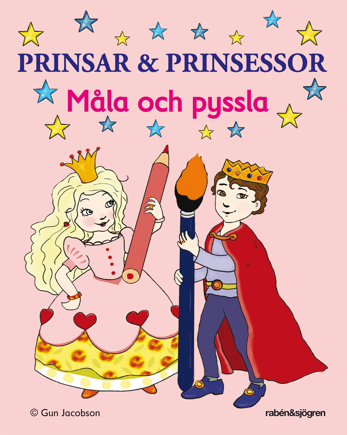 Prinsar & prinsessor - Måla och pyssla | Gun Jacobsson | Merchandise