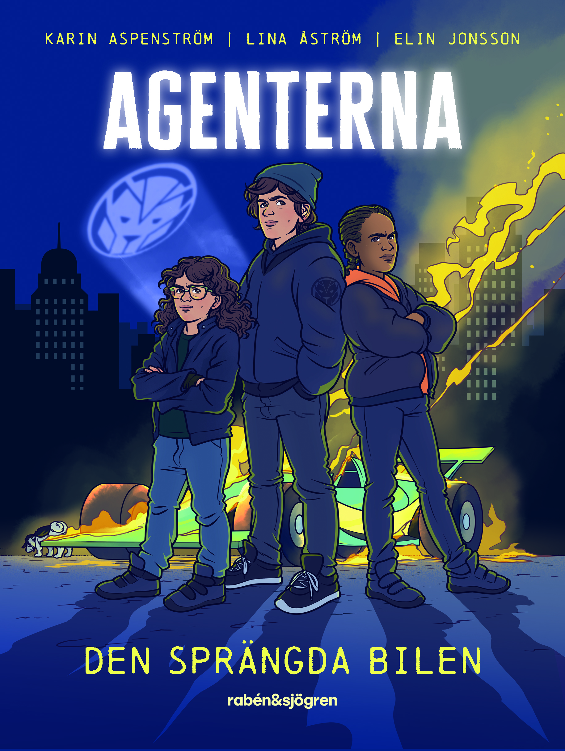 Den sprängda bilen | Karin Aspenström, Lina Åström | E-bok