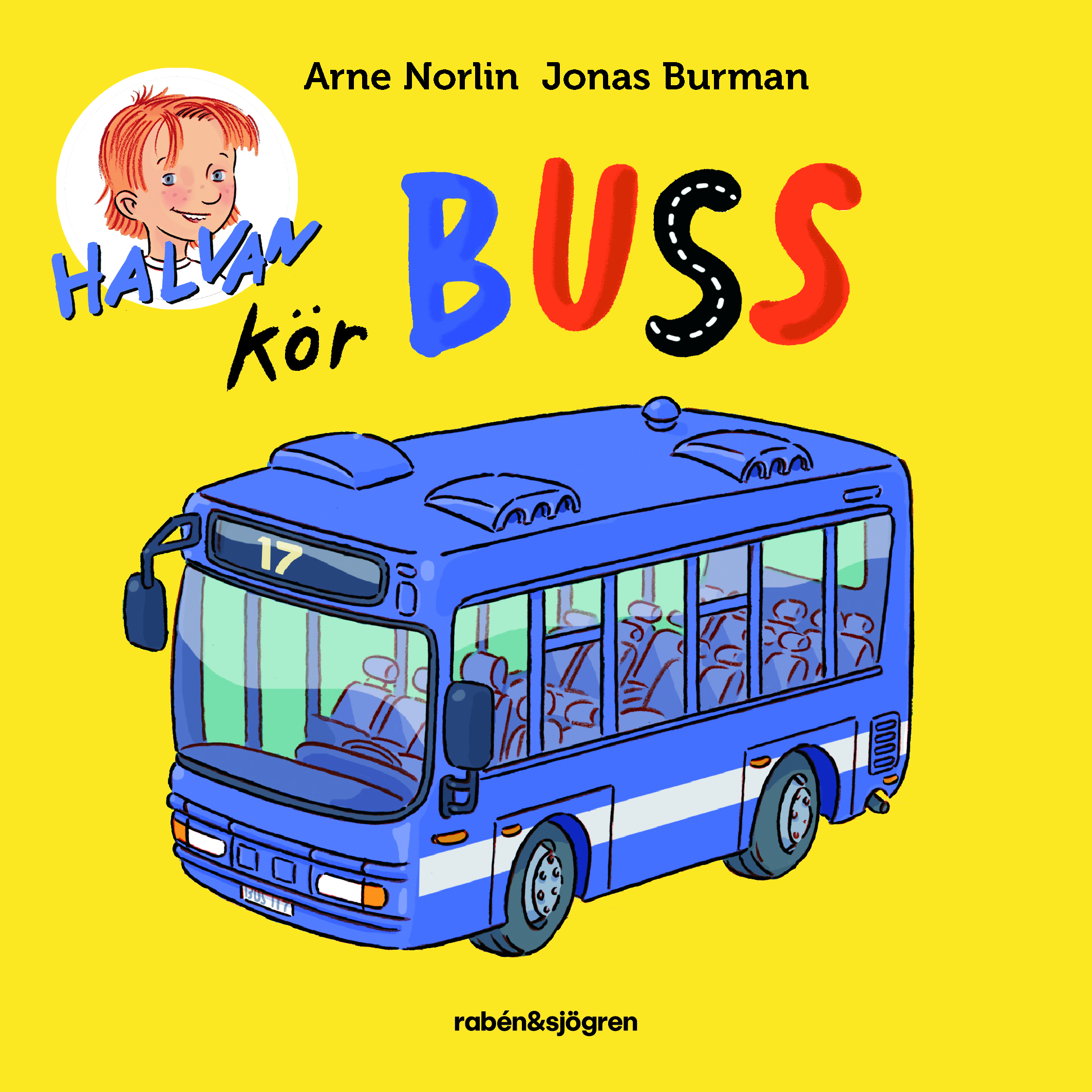 Halvan kör buss | Arne Norlin | Bok