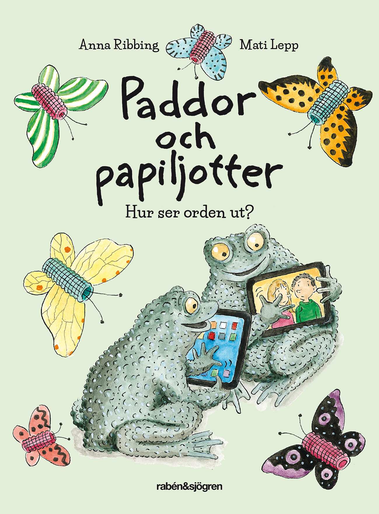 Paddor och papiljotter - Hur ser orden ut? | Anna Ribbing | Inbunden
