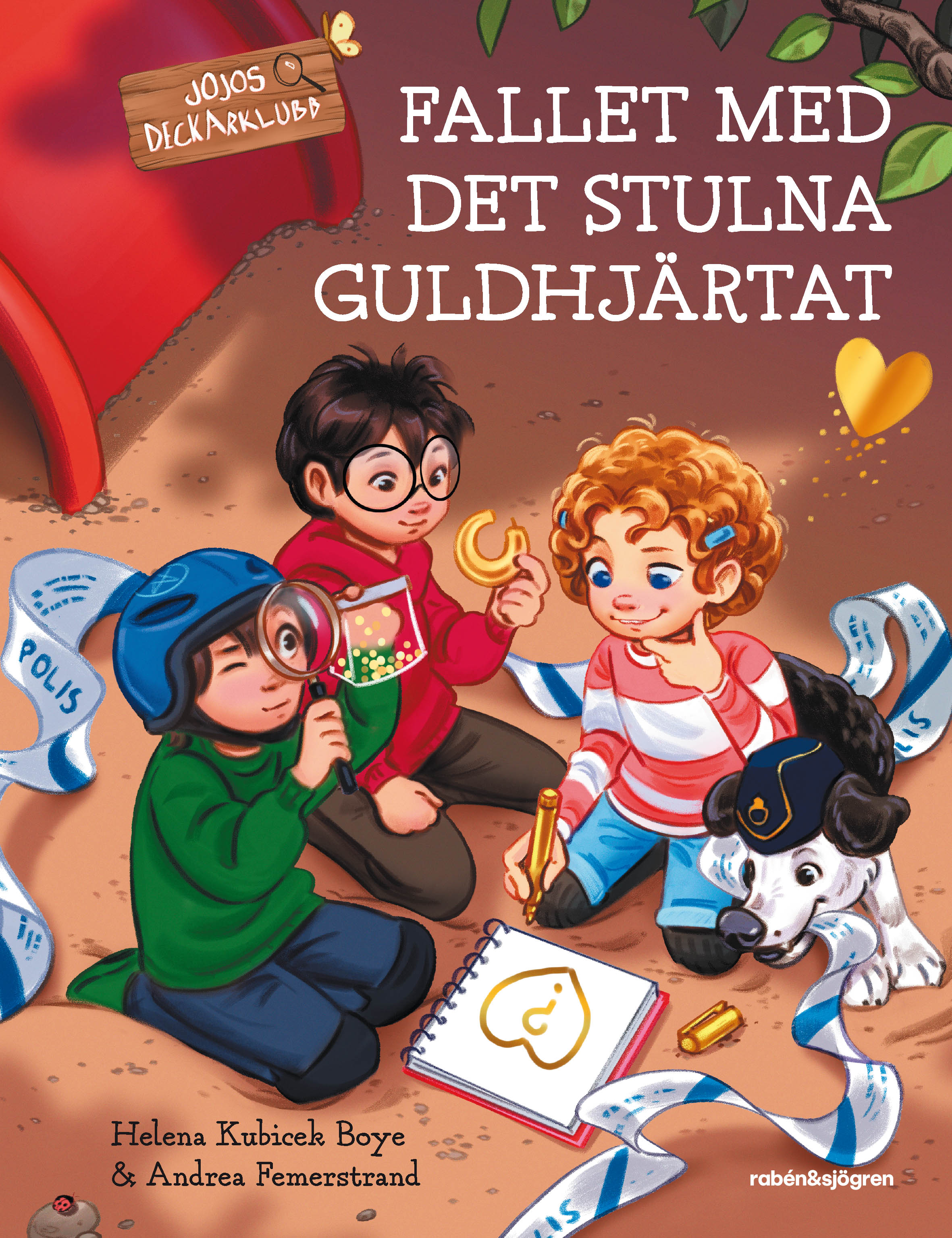 Fallet med det stulna guldhjärtat | Helena Kubicek Boye | Inbunden